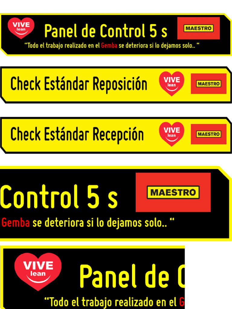 Titulos Panel de Control | PDF