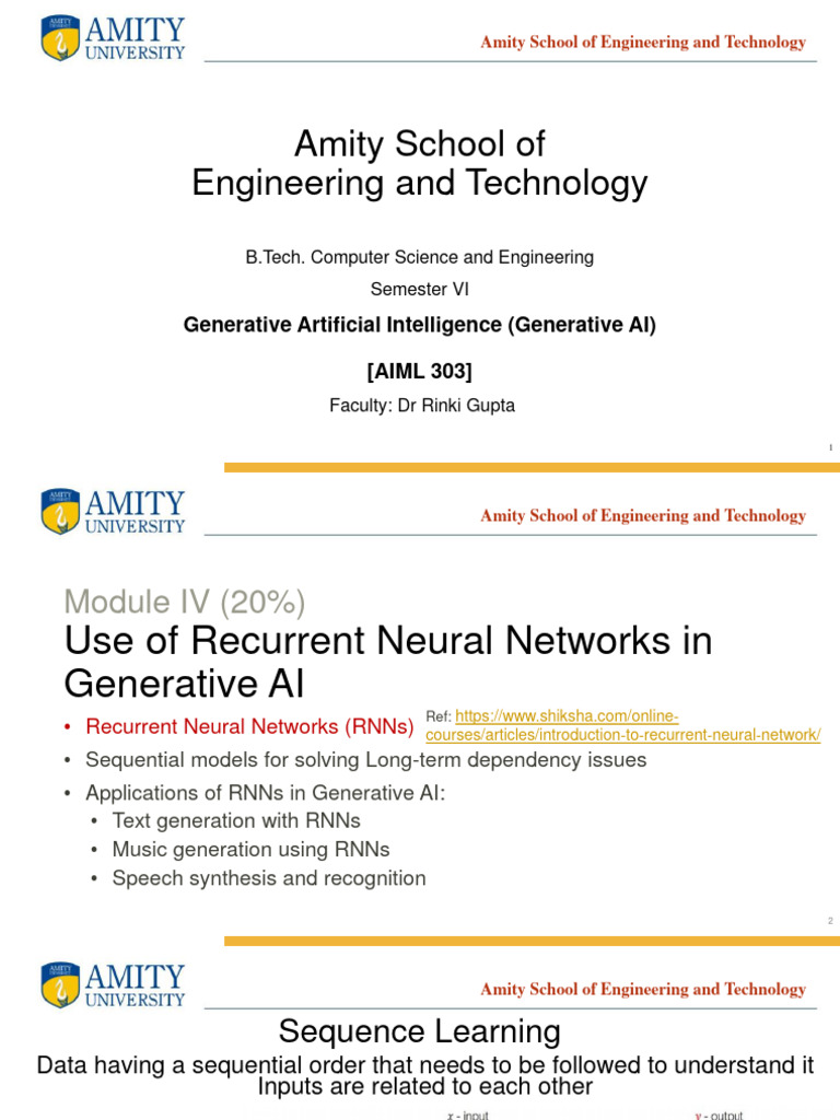 RG GAI Module IV All Slides With Qs | PDF | Artificial Neural Network ...