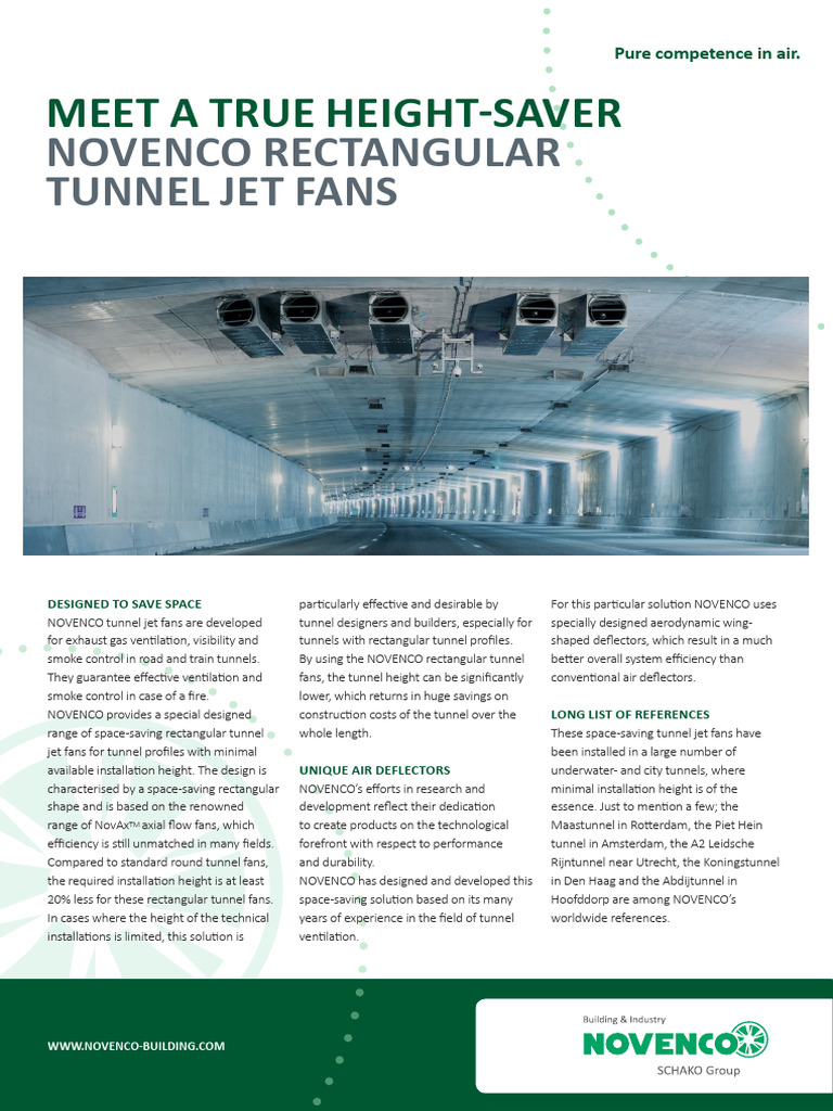 Tunnel Jet Fans Mu 15846 1118 GB | PDF | Tunnel