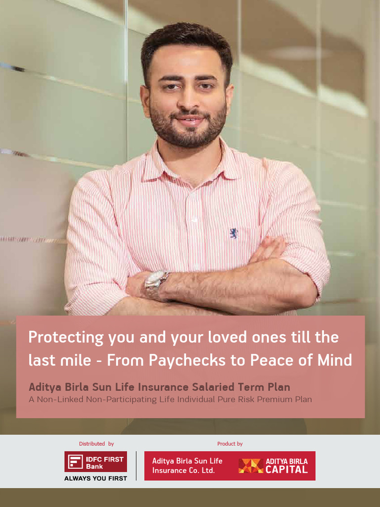 IDFC-ABSLI-Salaried-Term-Plan-V01-Brochure | Download Free PDF ...