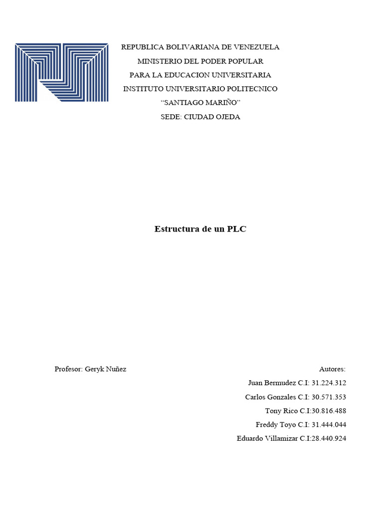 PLC 2 | Descargar gratis PDF | Programa de computadora | Programación
