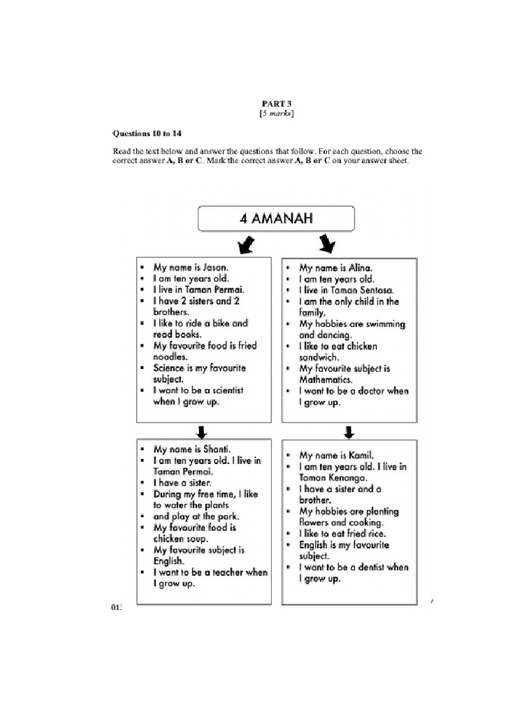 UASA BI Tahun 4 | PDF