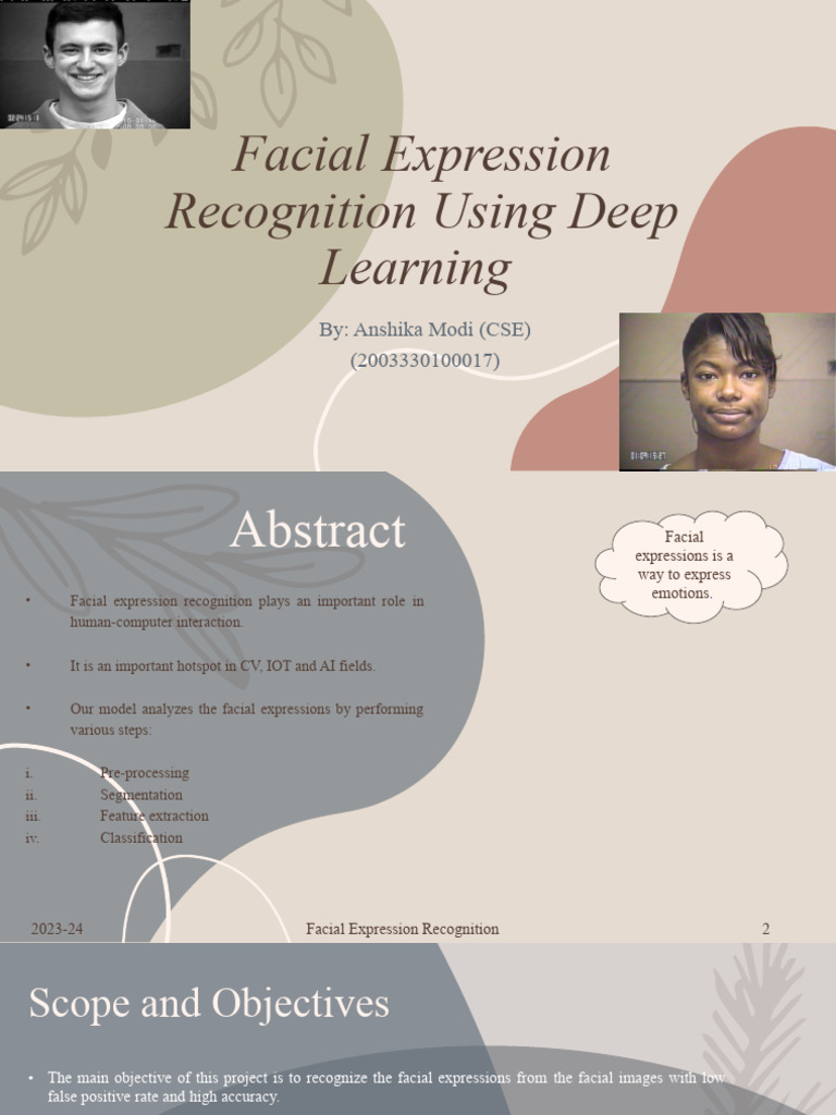 Facial Expression Recognition Using Deep Learning | PDF | Deep Learning | Facial Expression