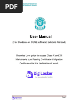 Access CBSE Marksheets via DigiLocker | PDF | Cyberspace | World Wide Web