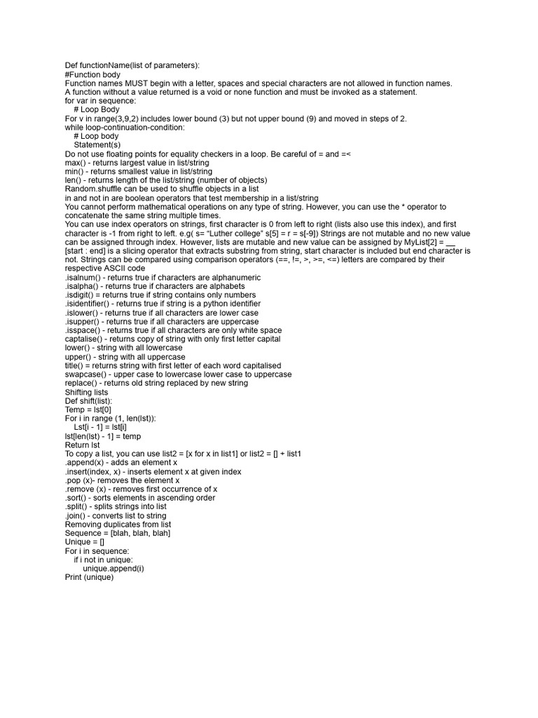 Cs Functions Guide Pdf Computer Programming Software Engineering 3001