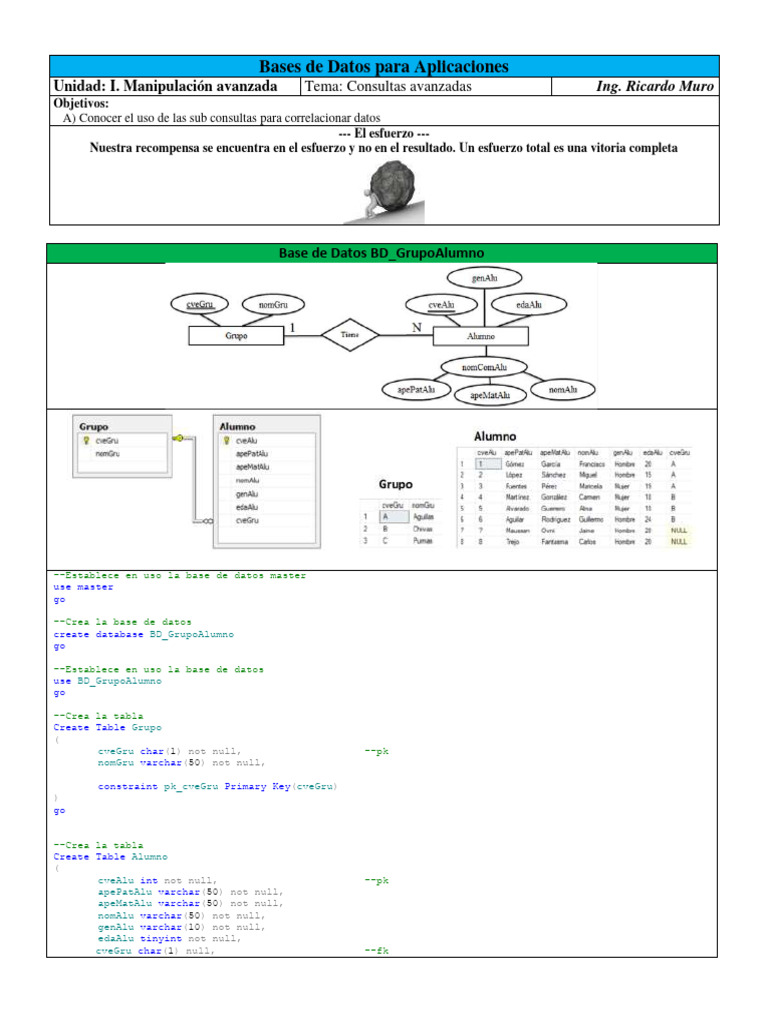 1.3. - Sub - Consultas Avanzadas | PDF | SQL | Programación de computadoras