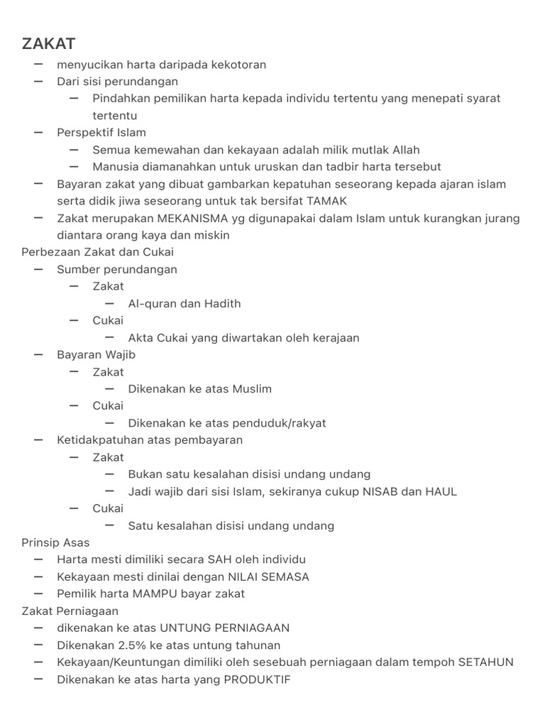 ZAKAT | PDF