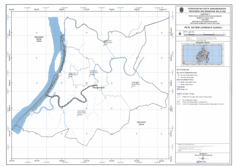 Lampiran 05 - Peta Sistem Jaringan Sungai-1 | PDF