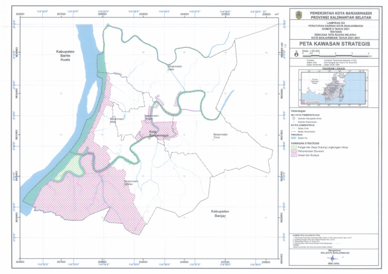 Lampiran 13 - Peta Kawasan Strategis | PDF