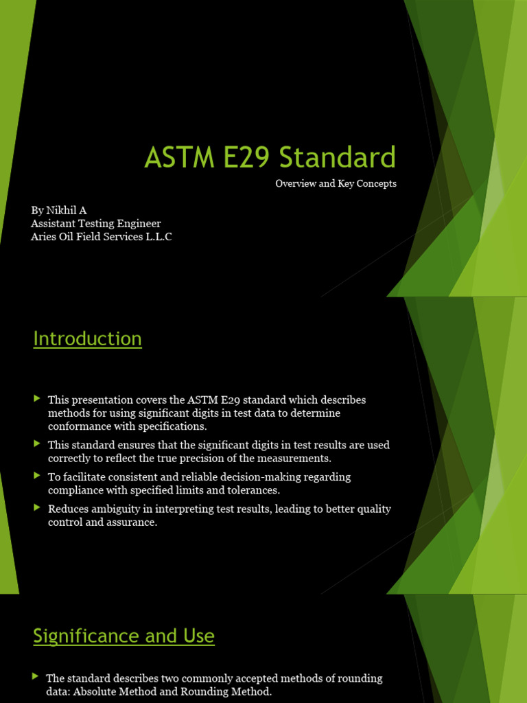 ASTM E29 Standard | PDF | Significant Figures | Rounding