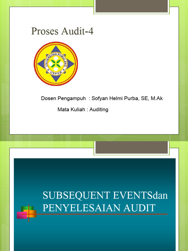 Proses Audit 4 | PDF