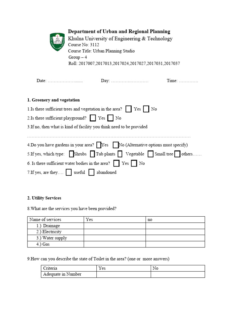 UPS Combined Questionnaire | PDF