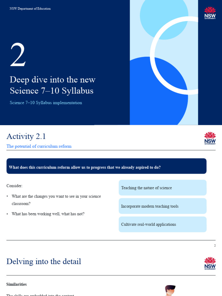 Engaging With The New Science 7 10 Syllabus Activity 2 3 | PDF ...