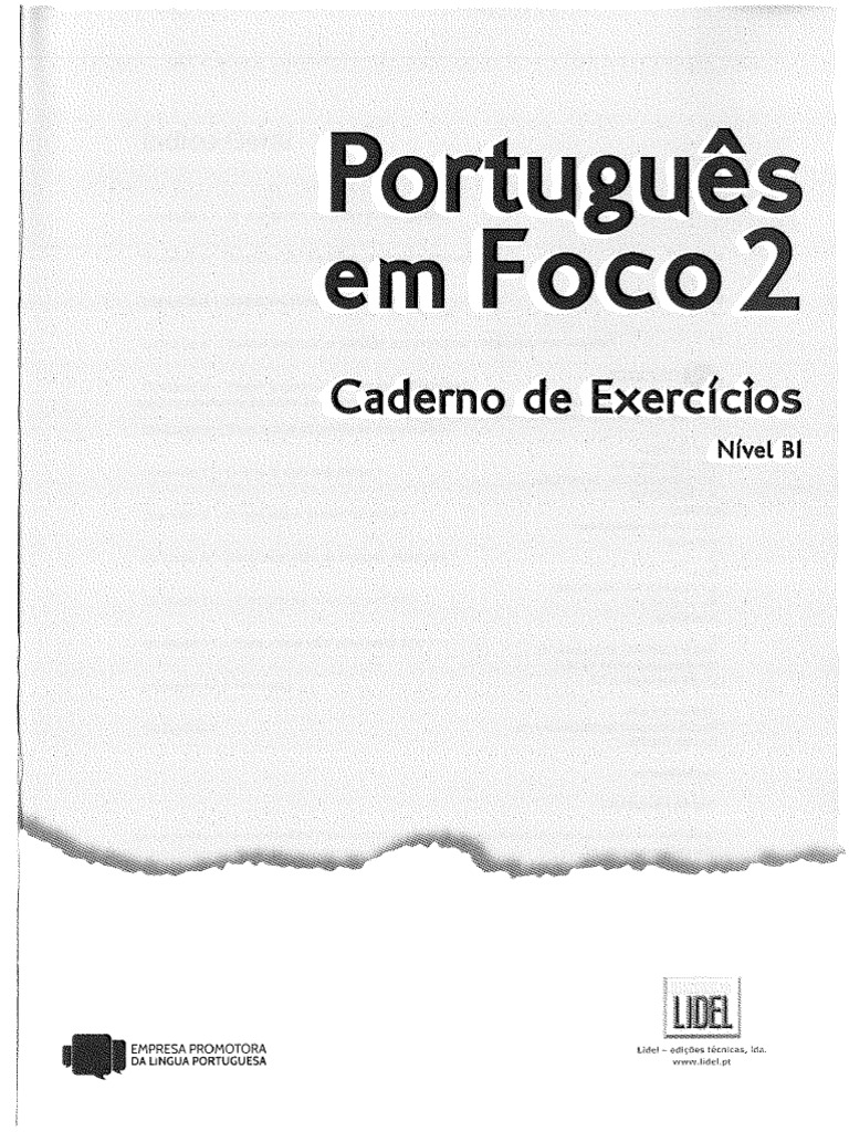 Português em Foco 2. Caderno de Exercícios | PDF