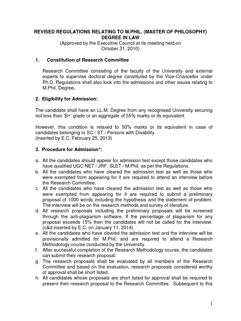 M Phil and PHD Book April 2014 Single Column | PDF | Thesis | Doctor Of ...