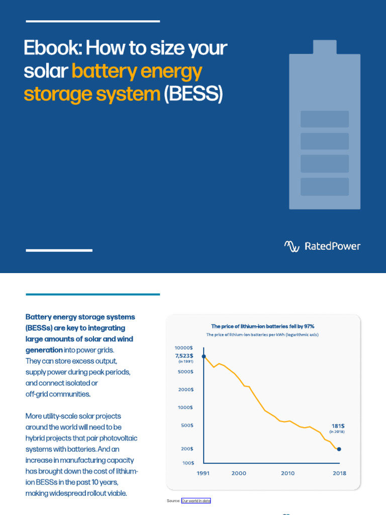 Ebook BESS | PDF | Solar Power | Photovoltaic System
