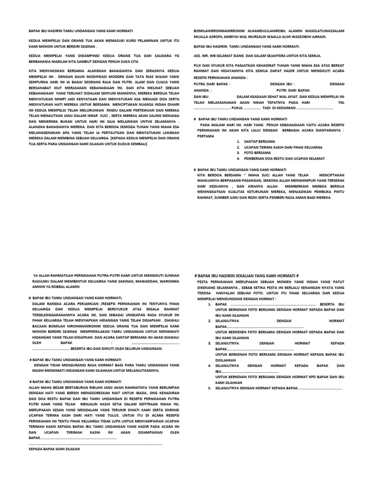 MC Pengajian PERIP | PDF