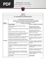 S2 New Chemistry Curriculum | PDF