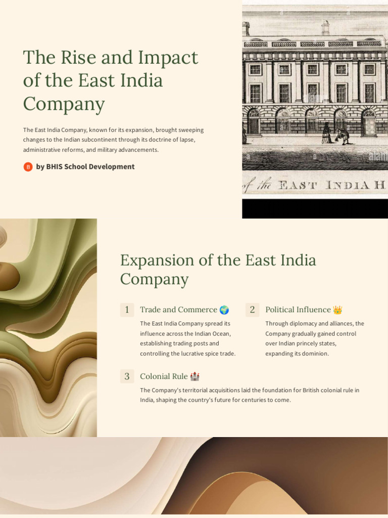 Impact of the East India Company | PDF | British Empire | Imperialism