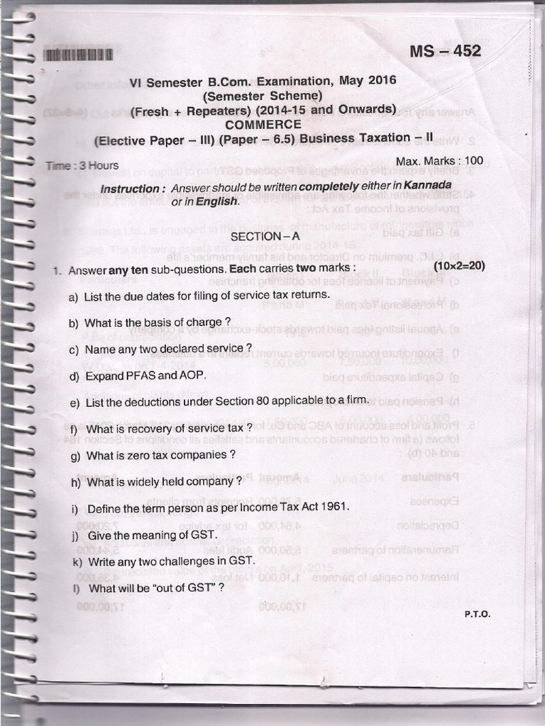 BT 2016 | PDF