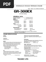 Tadano GR-700EX Crane Specifications | PDF | Transmission (Mechanics ...