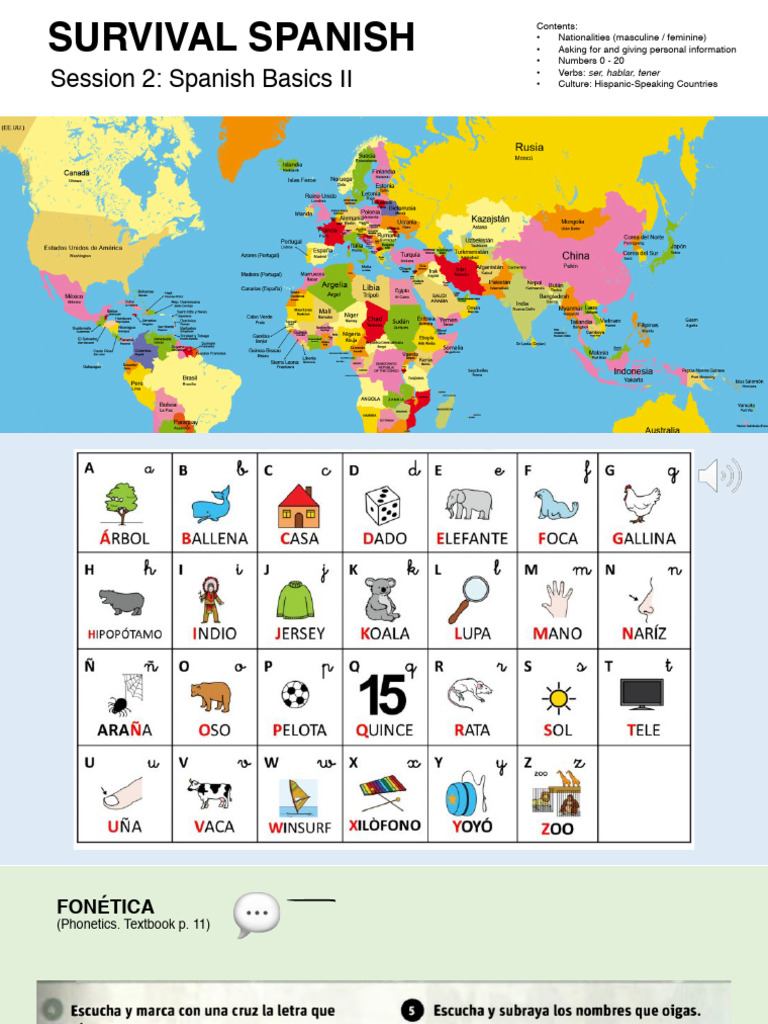Español Básico para Principiantes | PDF | Idiomas | Estudios de idiomas ...
