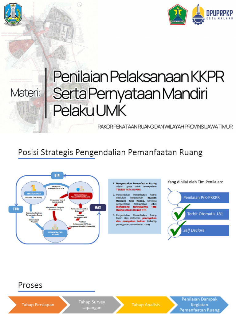 Penilaian KKPR Dan Pernyataan Mandiri UMKM | PDF | Teknologi & Rekayasa