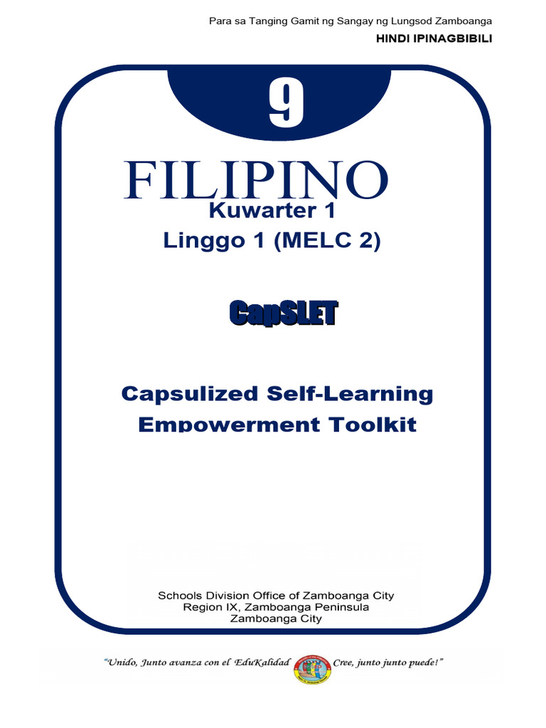 Grade-9 Q1 wk1 MELC-2 | PDF