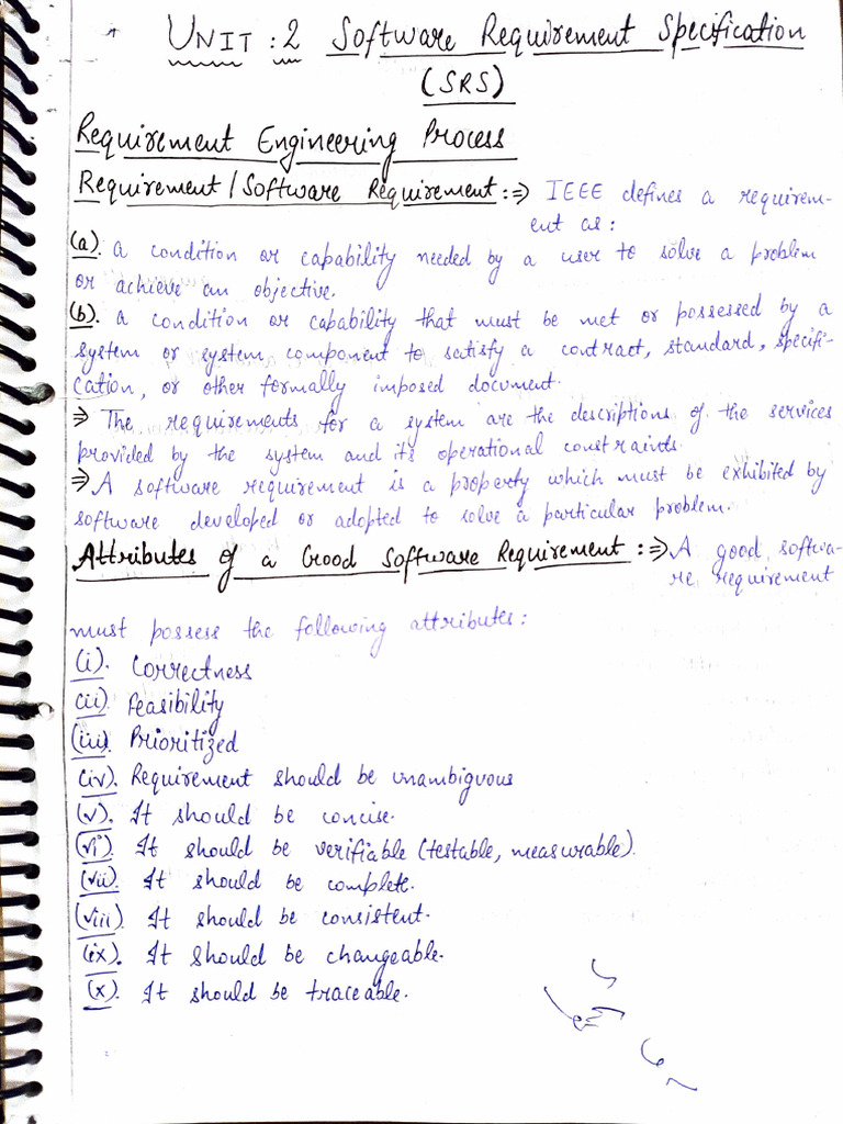Software Engineering Unit2 | PDF