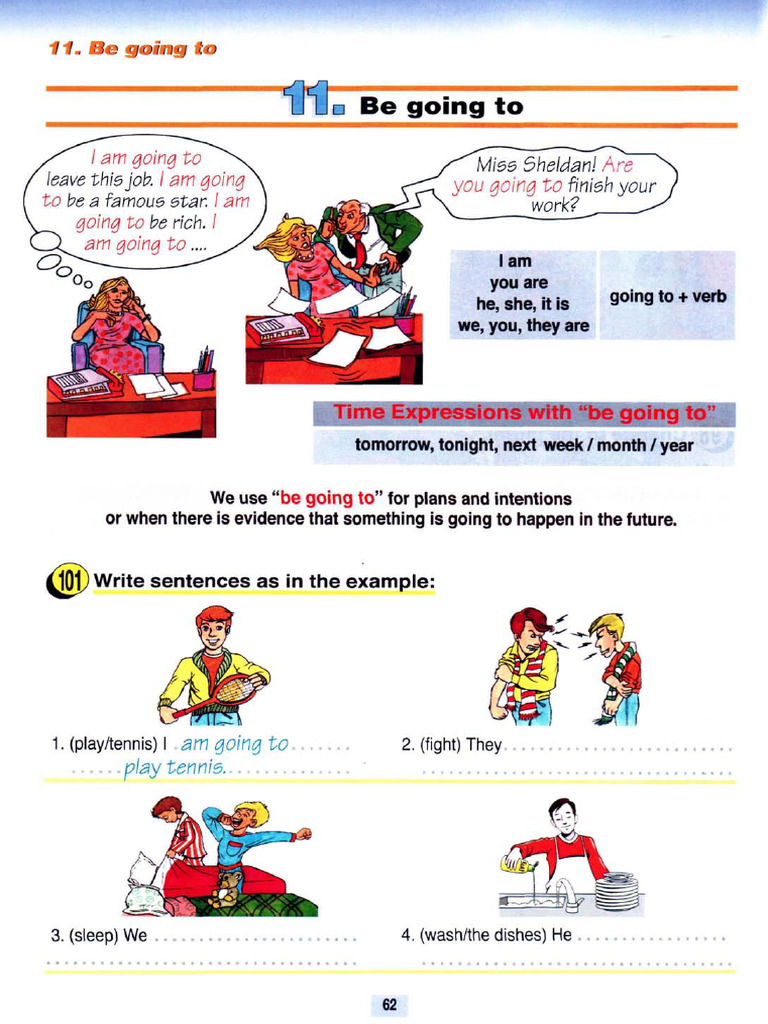 Be Going To_Activities | PDF