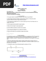 Tallentex 2025 Class 10 Physics Paper | PDF