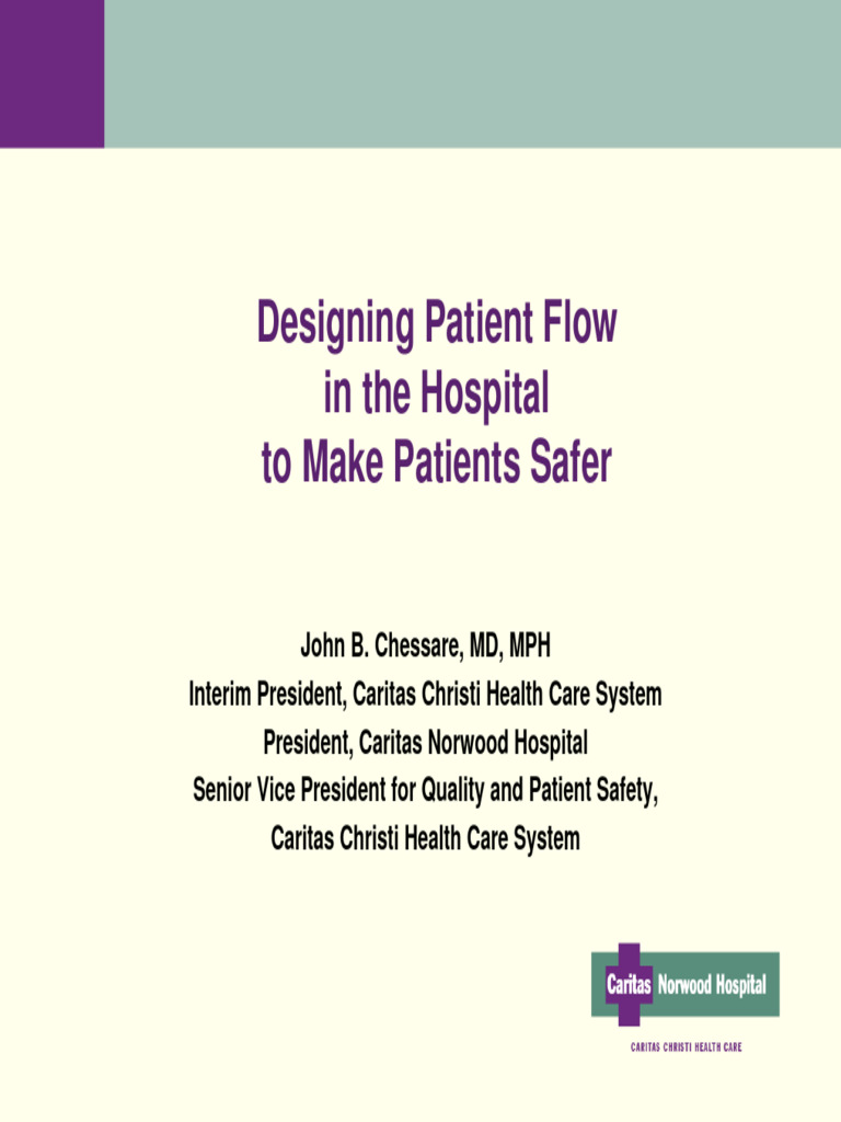 Optimizing Hospital Patient Flow | PDF | Patient | Emergency Department