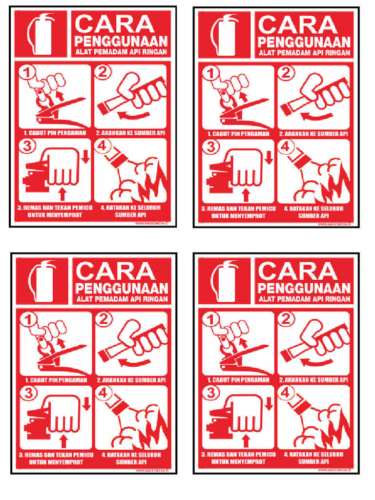 Cara Penggunaan Apar | PDF