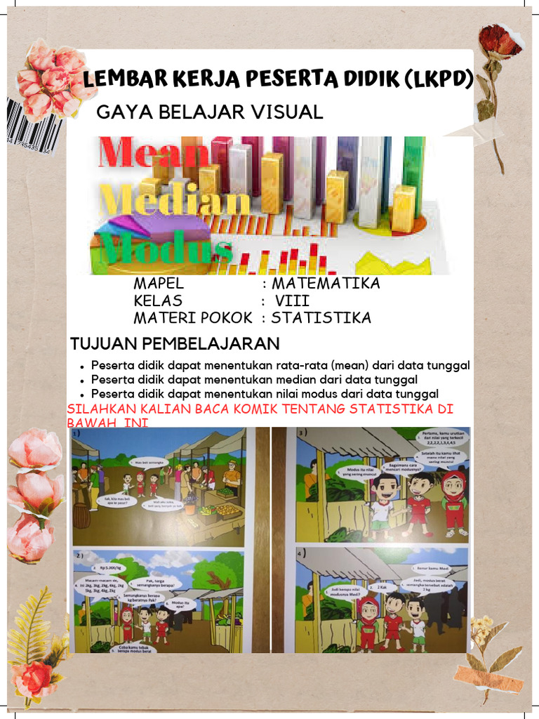 LEMBAR KERJA PESERTA DIDIK (LKPD) VISUAL | PDF