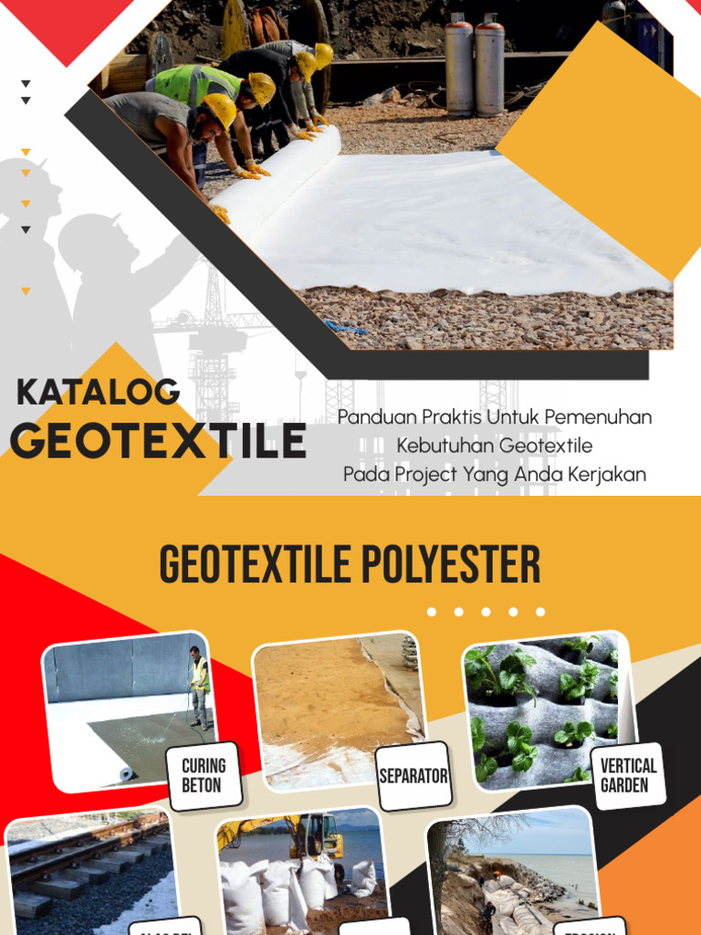 Brosur Geotextile 150-600 (ALL) .Rev | PDF
