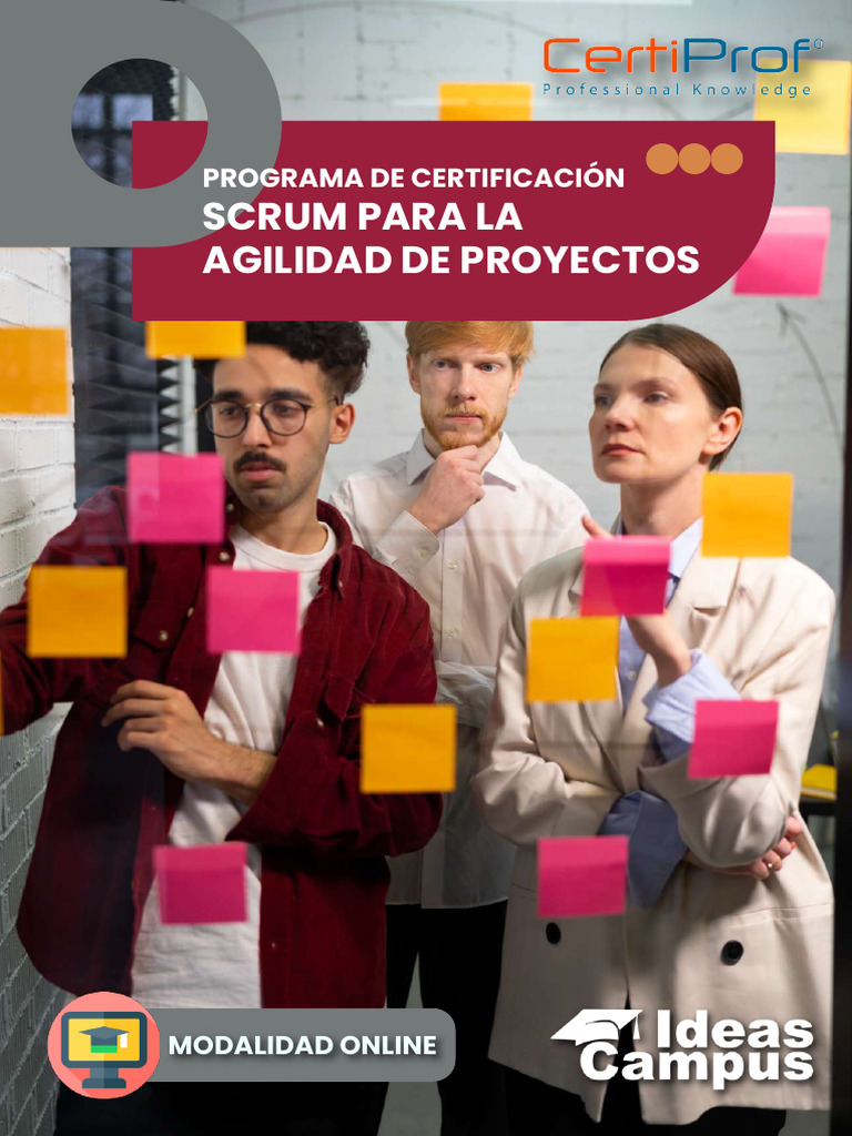 SCRUM - BROCHURE | PDF | Scrum (desarrollo de software) | Ingeniería de ...