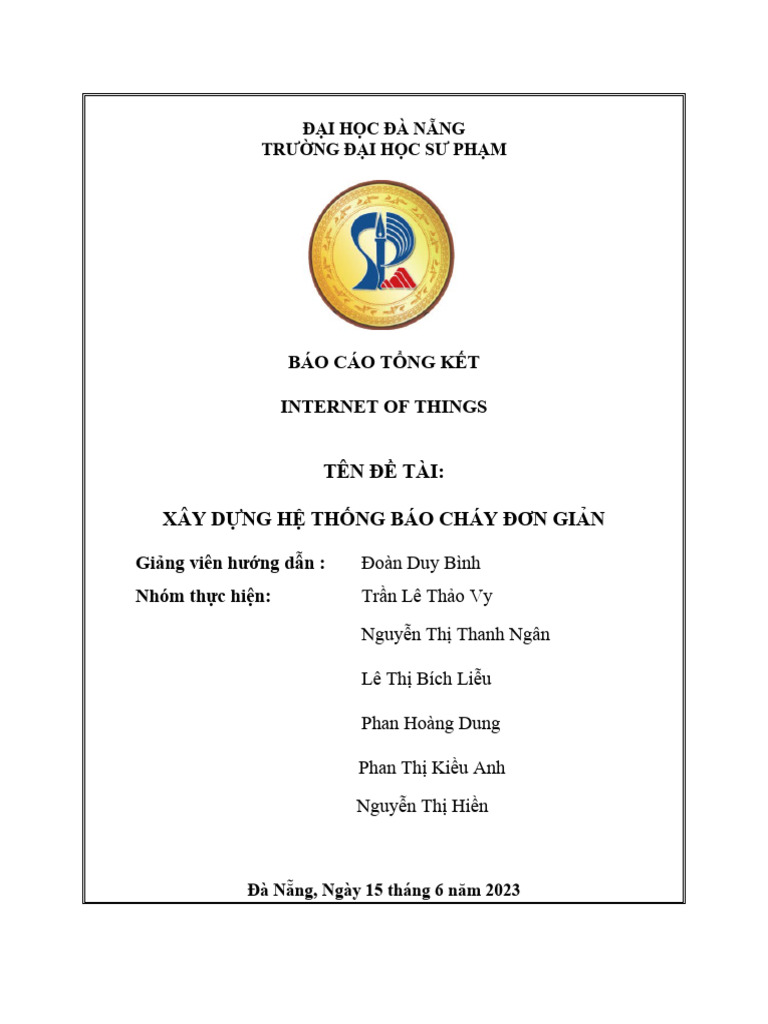 Báo-cáo-IoT | PDF