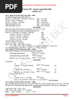 BIẾN THIÊN ENTHALPY TRONG PHẢN ỨNG HÓA HỌC | PDF