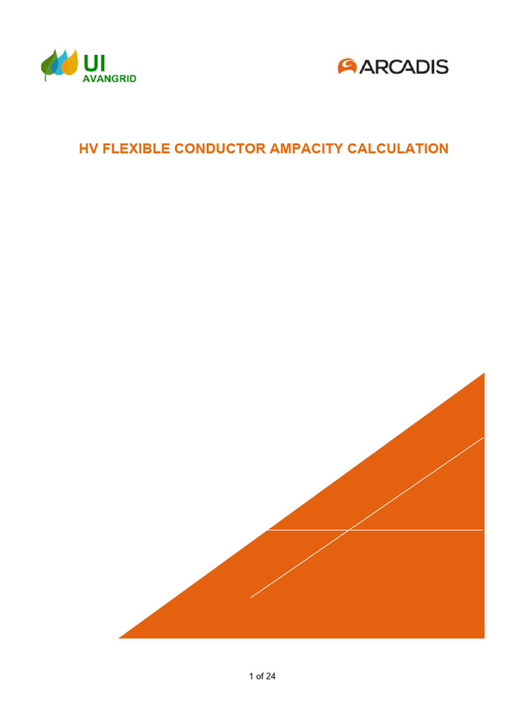 HV Flexible Conductor Ampacity Calculation | Download Free PDF ...