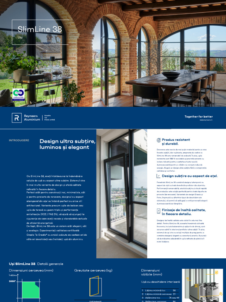 SlimLine 38 Doors | PDF