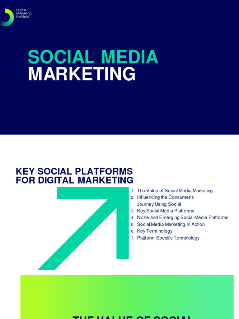 PPT_Social Media Marketing | PDF | Social Media | Popular Culture & Media Studies