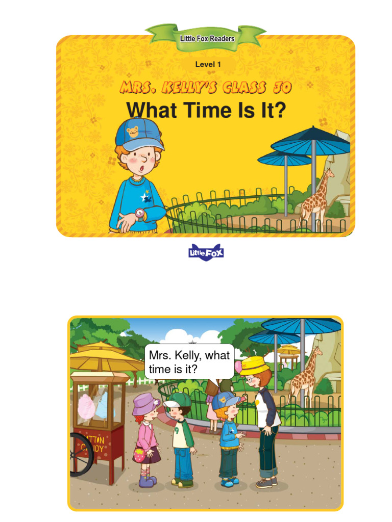 lv01-030 - Mrs. Kelly's Class 30 - What Time Is It | PDF | Cooking ...