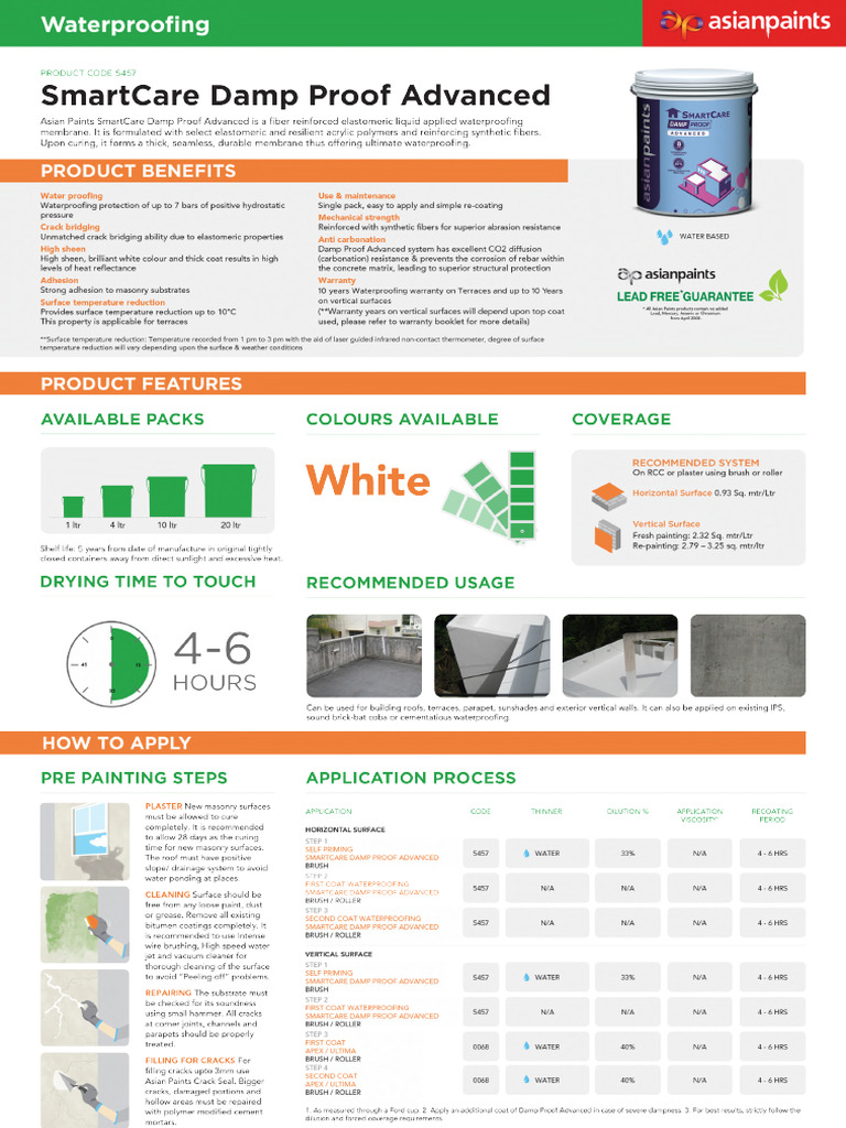 Damp Proof Advance - Unlocked | PDF