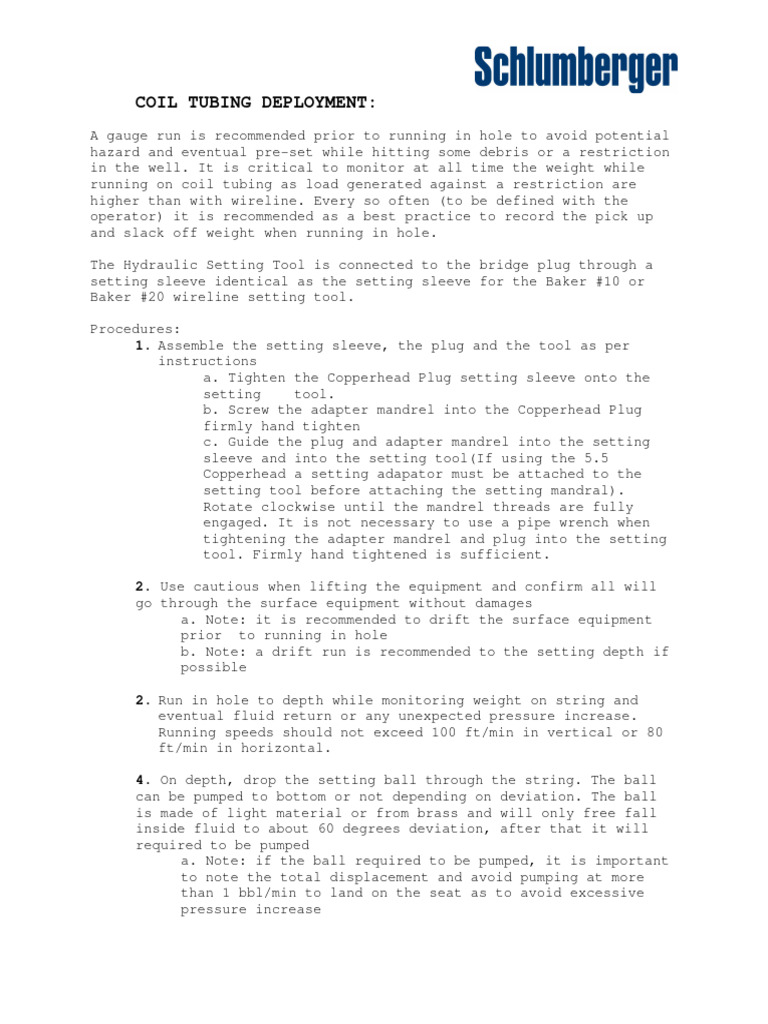 Coil Tubing Deployment - 5756337 - 01 | PDF | Mechanical Engineering