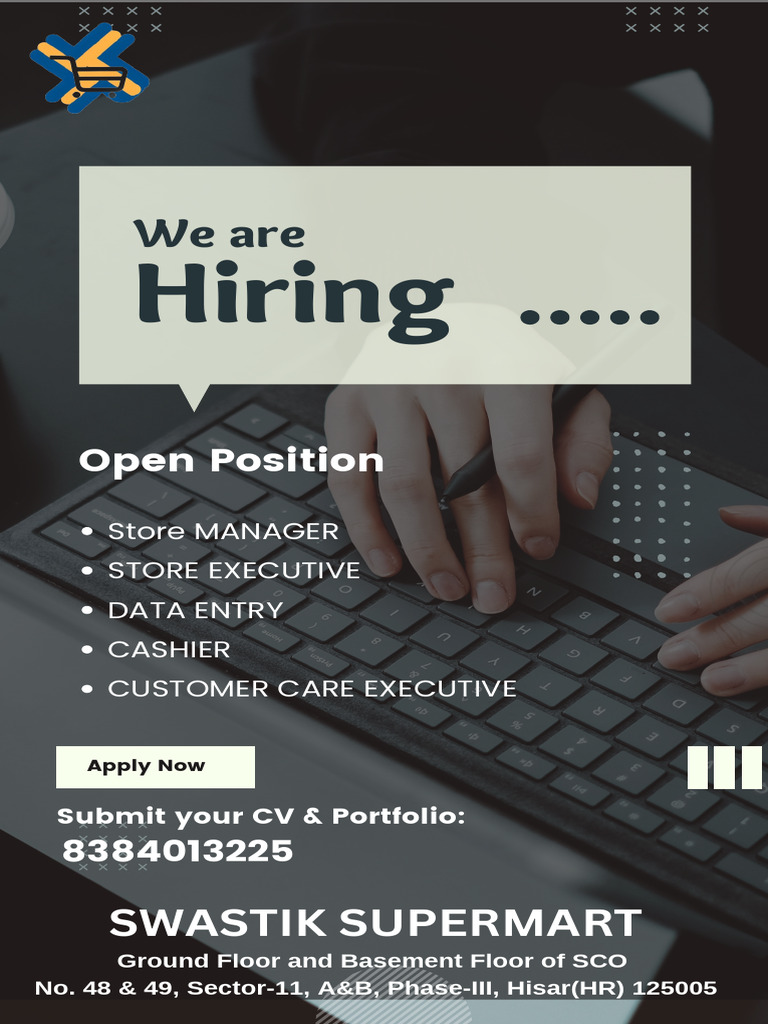 Blue Minimalist We Are Hiring Instagram Story | PDF | Business | Computers