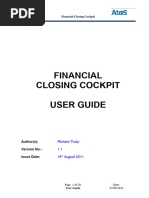 Closing Cockpit | PDF | Information Technology Management | Information Age