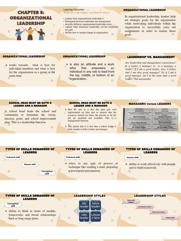 Understanding Organizational Leadership | PDF | Leadership | Servant ...