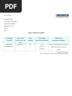 Fixed Deposit Balance Certificate Format | PDF | Banks | Personal Finance