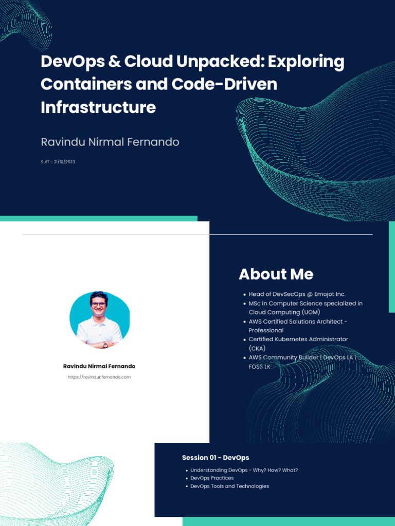 DevOps Cloud Unpacked Exploring Containers and Code-Driven Infrastructure | PDF | Systems ...