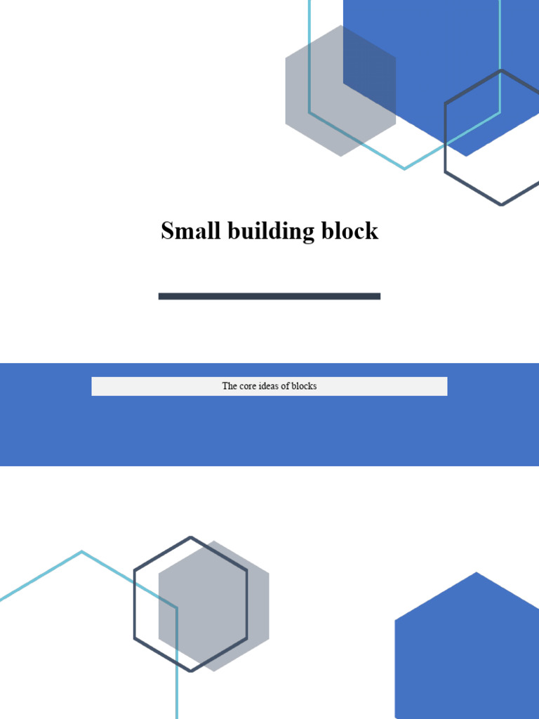3 - Building Block | PDF | Music Theory | Elements Of Music